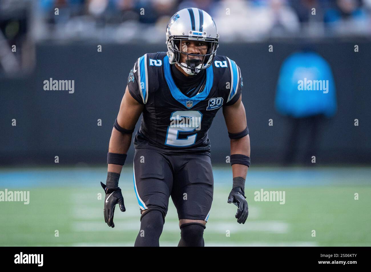 Carolina Panthers cornerback Michael Jackson (2) plays during an NFL ...