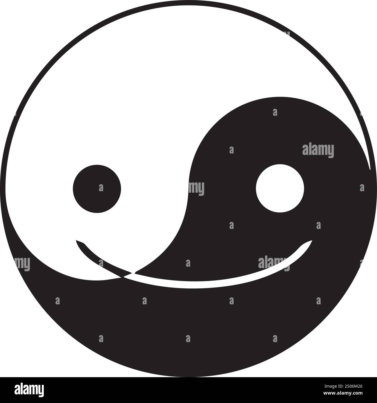 vector colorful yin yang spiritual symbol designs Stock Vector Image ...