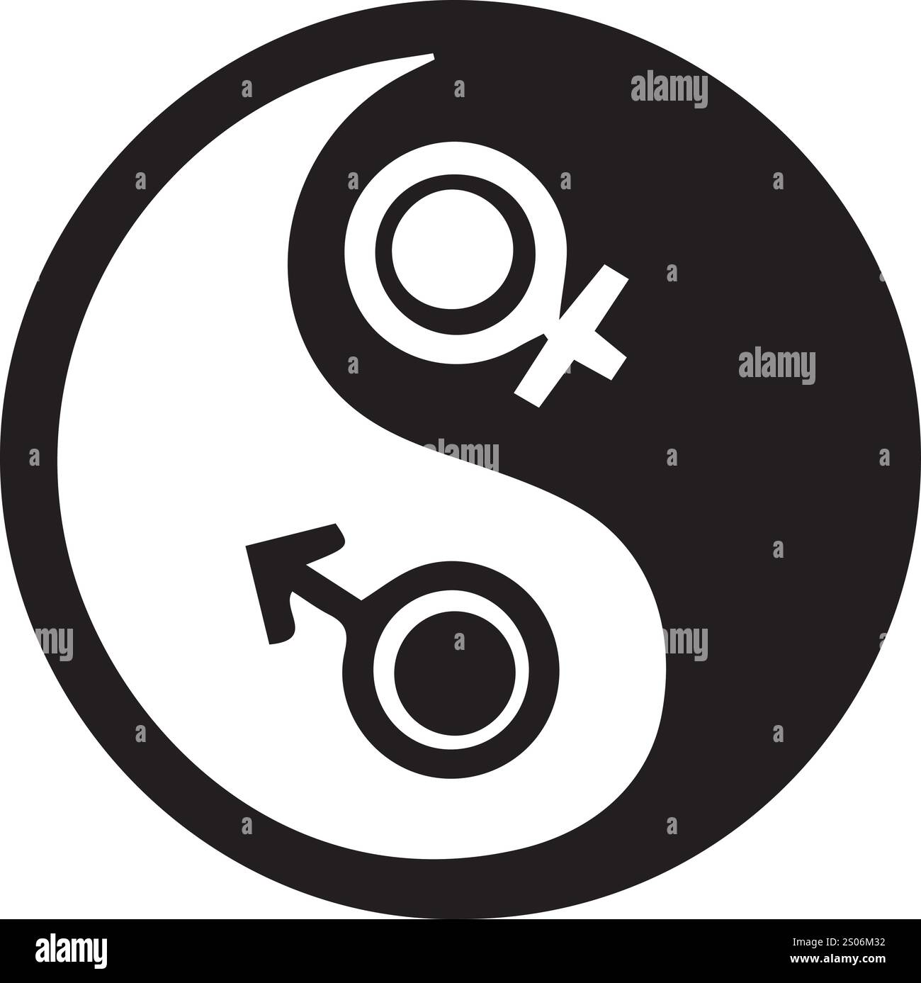vector colorful yin yang spiritual symbol designs Stock Vector Image ...