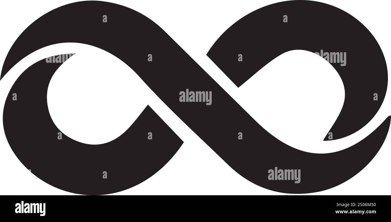 Vector colorful infinity sign symbol drawings Stock Vector Image & Art ...