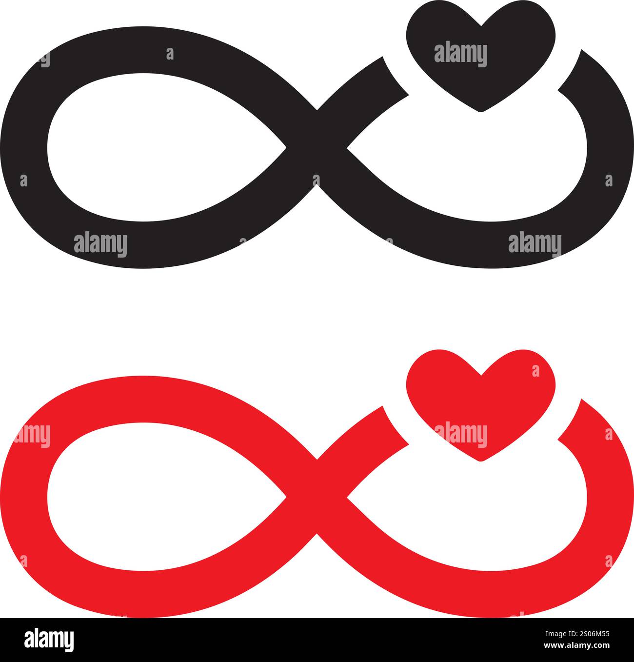 Vector colorful infinity sign symbol drawings Stock Vector Image & Art ...