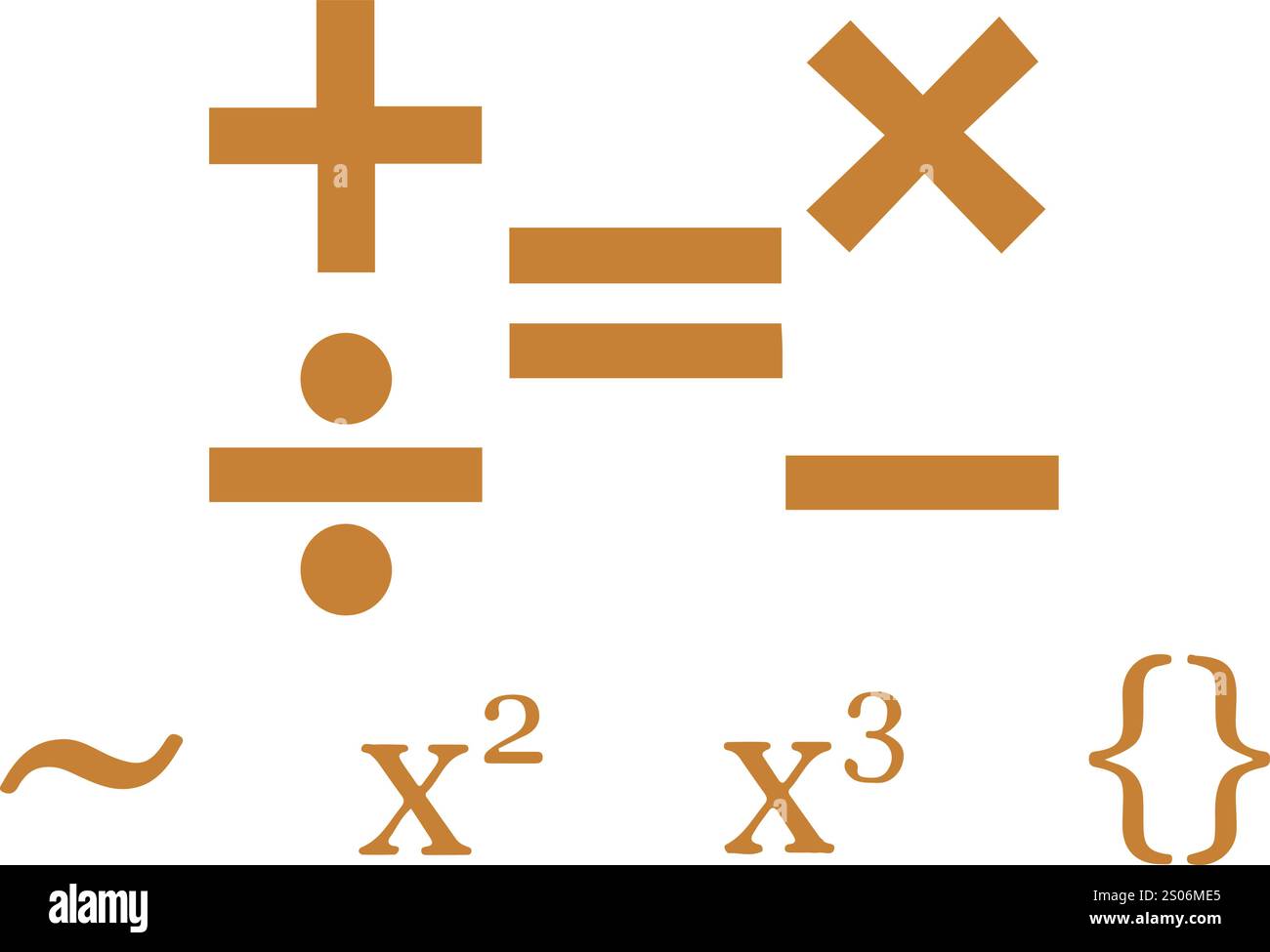 background colorful vector math symbols designs Stock Vector Image ...