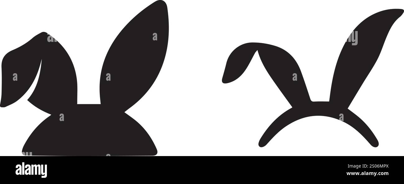 vector colorful little rabbit design illustrations Stock Vector Image ...