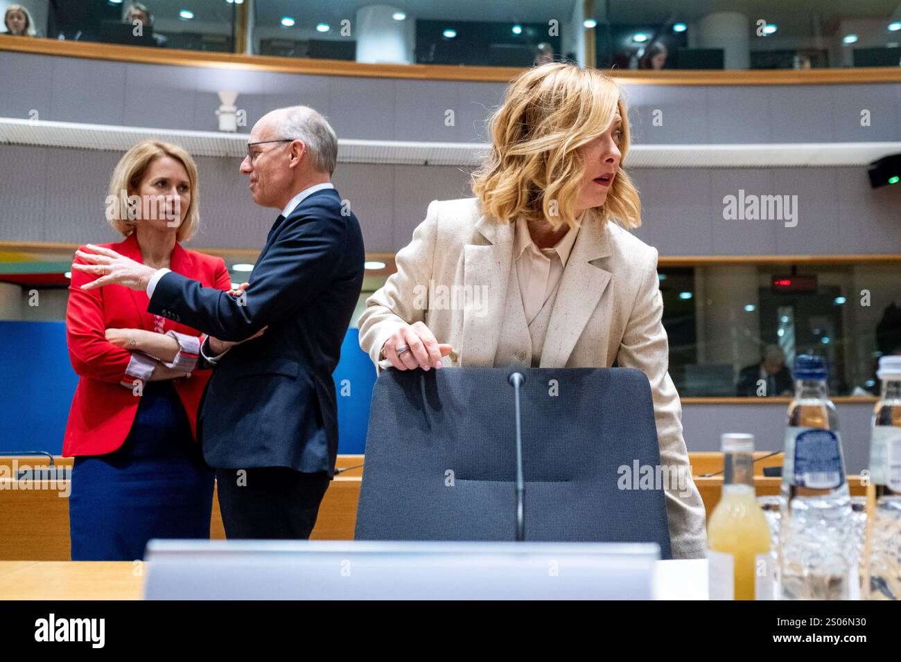 Prime Minister of Italy Giorgia Meloni and Vice-President of the ...