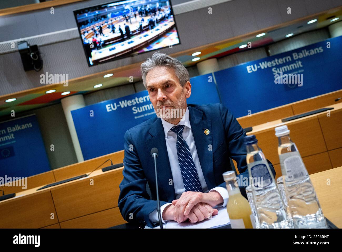 Prime Minister of the Netherlands Dick Schoof during the roundtable of ...