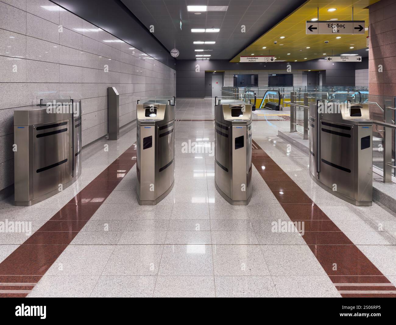 Thessaloniki, Greece Thess Ticket public metro transport Automated ...