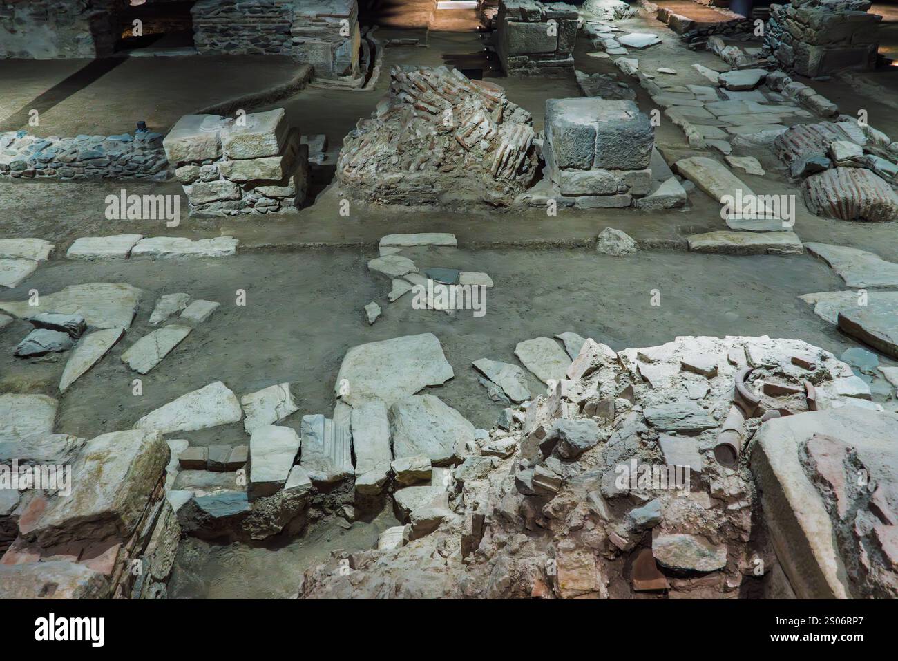 Thessaloniki subway museum hi-res stock photography and images - Alamy