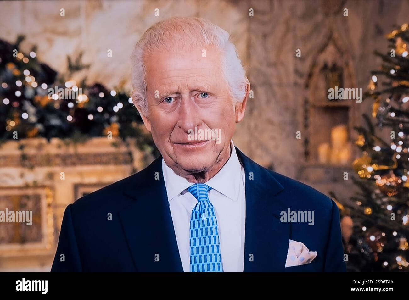 King Charles III 2024 Christmas Day ‘KINGS SPEECH’ television message ...