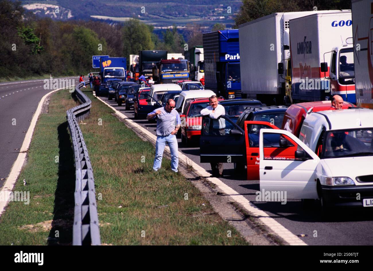 1990s traffic jam hi-res stock photography and images - Alamy
