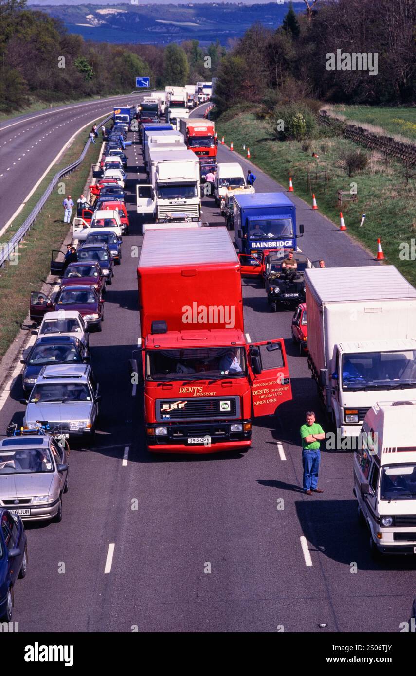 1990s traffic jam hi-res stock photography and images - Alamy