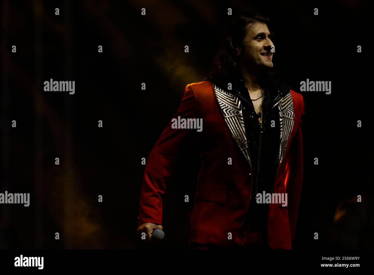 Kathmandu, Nepal. 25th Dec, 2024. Sonu Nigam, an acclaimed Indian ...