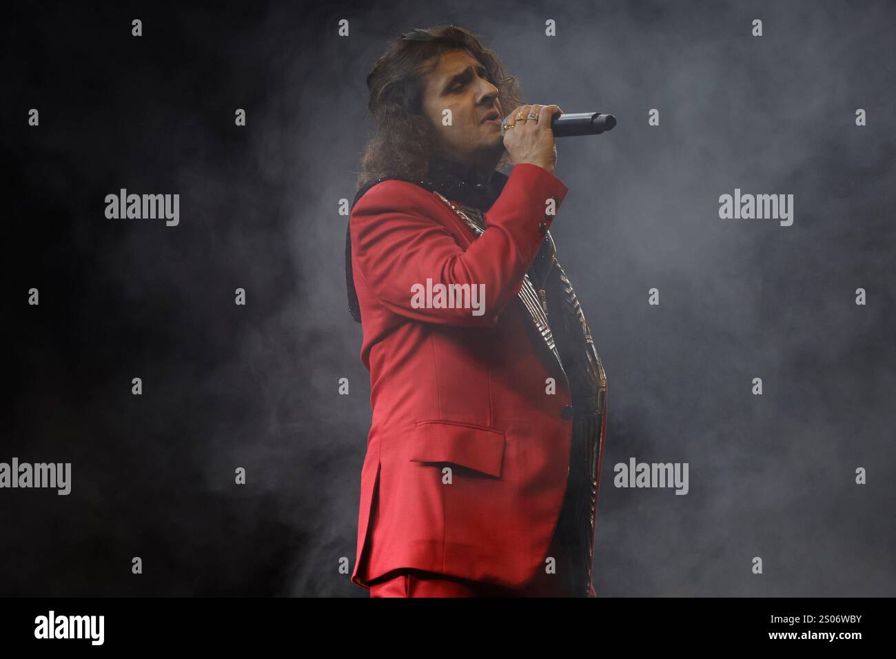 Kathmandu, Nepal. 25th Dec, 2024. Sonu Nigam, an acclaimed Indian ...
