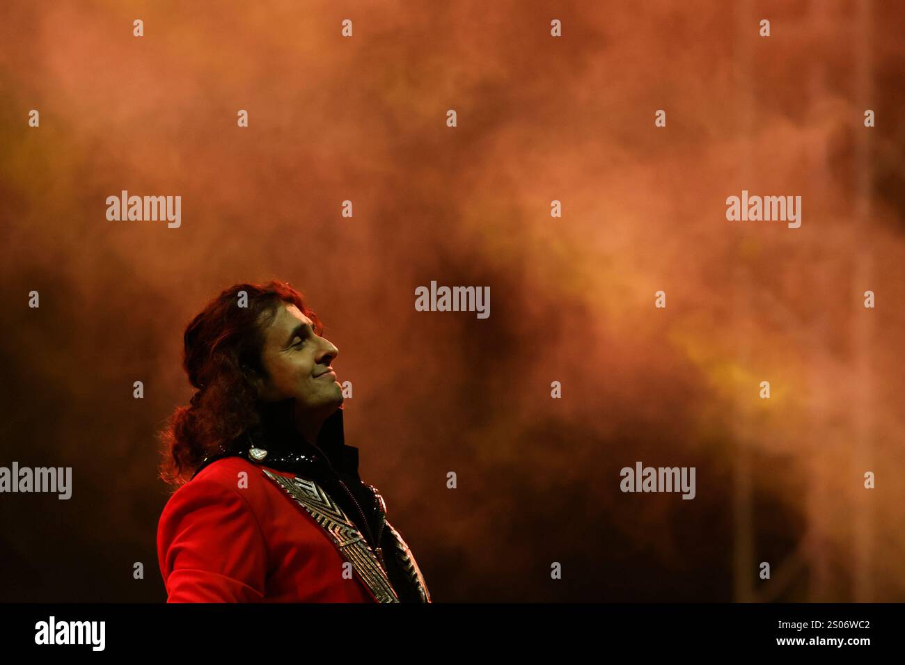 Kathmandu, Nepal. 25th Dec, 2024. Sonu Nigam, an acclaimed Indian ...