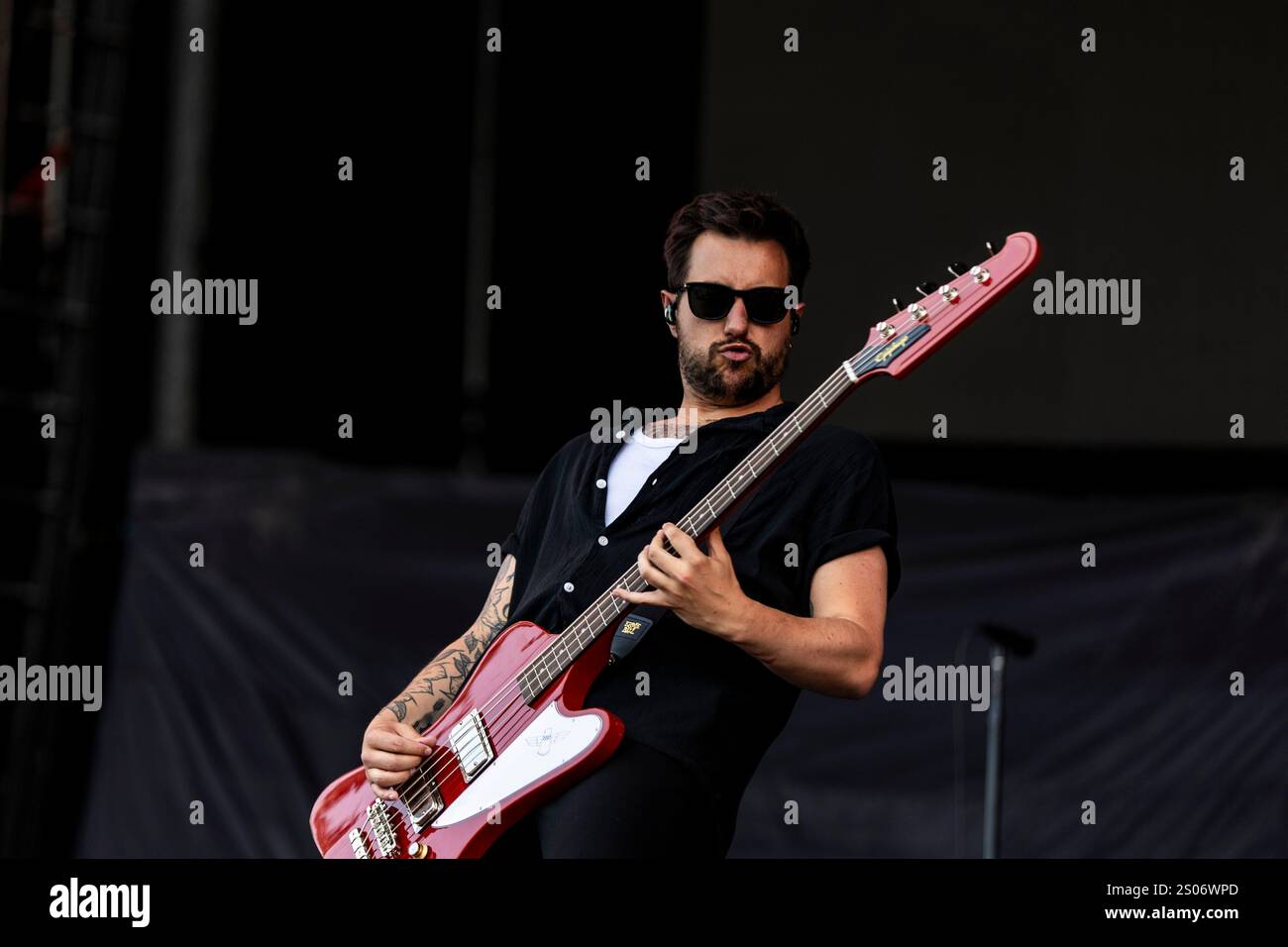 Milan, Italy. 16th June, 2024. Philip Blake of Nothing But Thieves ...