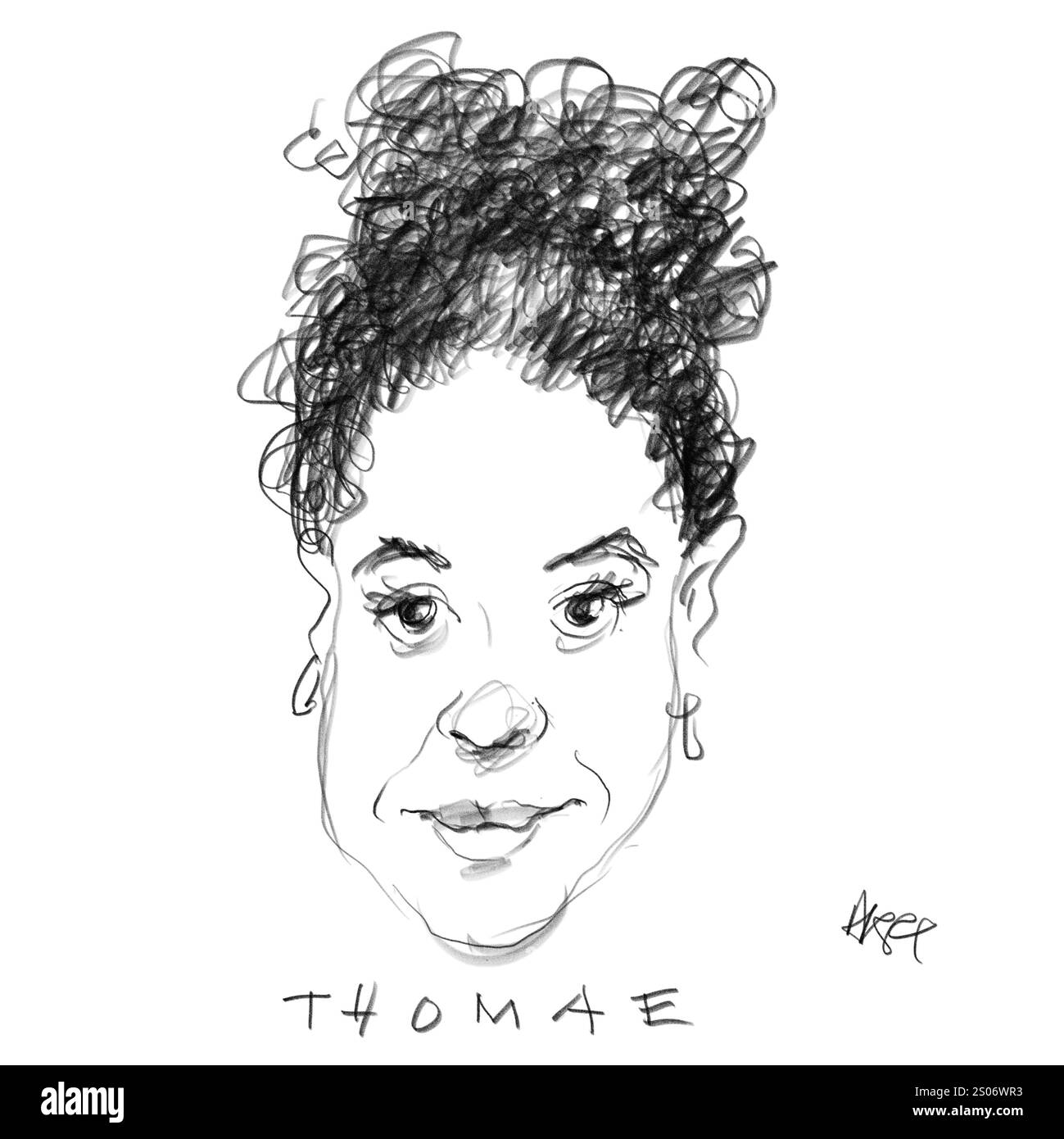 Jackie thomae croquis hi-res stock photography and images - Alamy