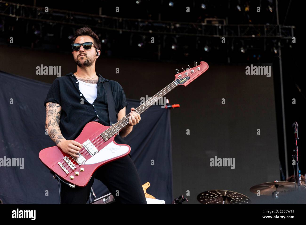 Milan, Italy. 16th June, 2024. Philip Blake of Nothing But Thieves ...