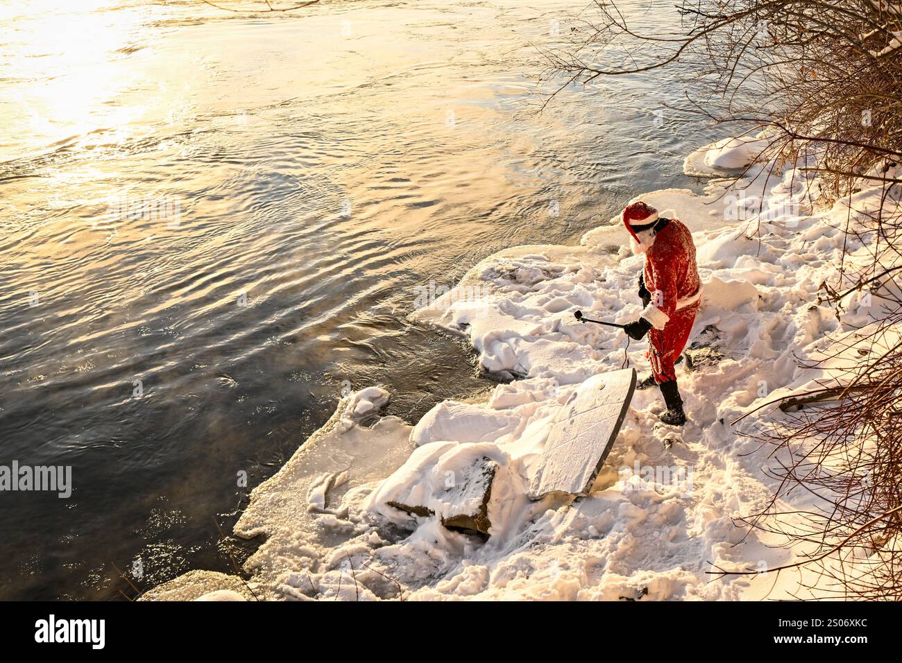 Montreal, Canada. 25th Dec, 2024. Carlos Hebert Plante, who boogie ...