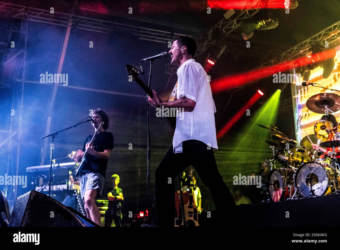 Milan, Italy. 31st Jan, 2024. King Gizzard & The Lizard Wizard perform ...