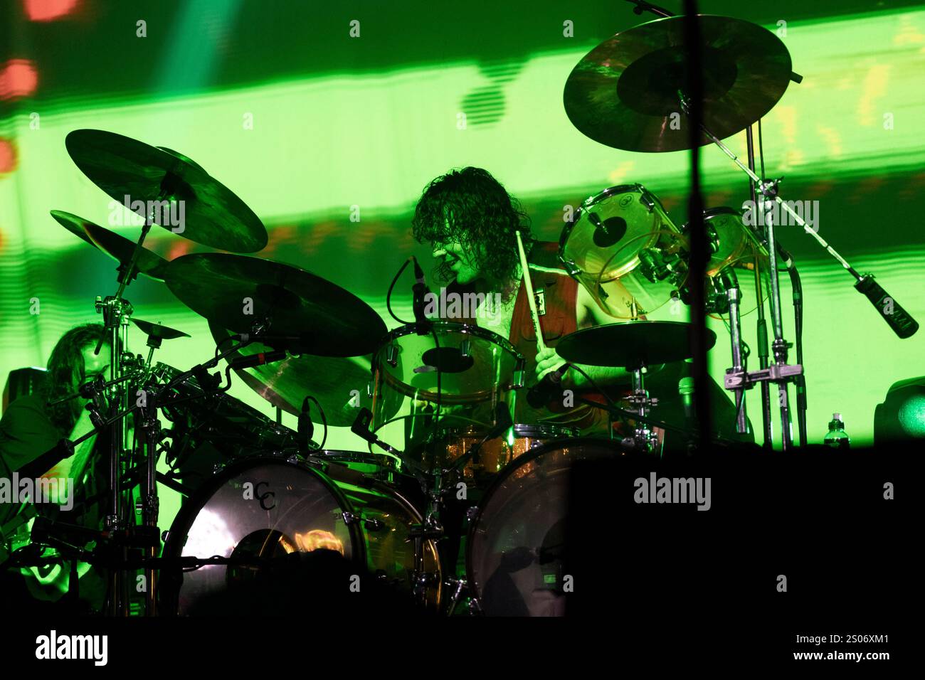 Milan, Italy. 31st Jan, 2024. Michael ''Cavs'' Cavanagh of King Gizzard ...
