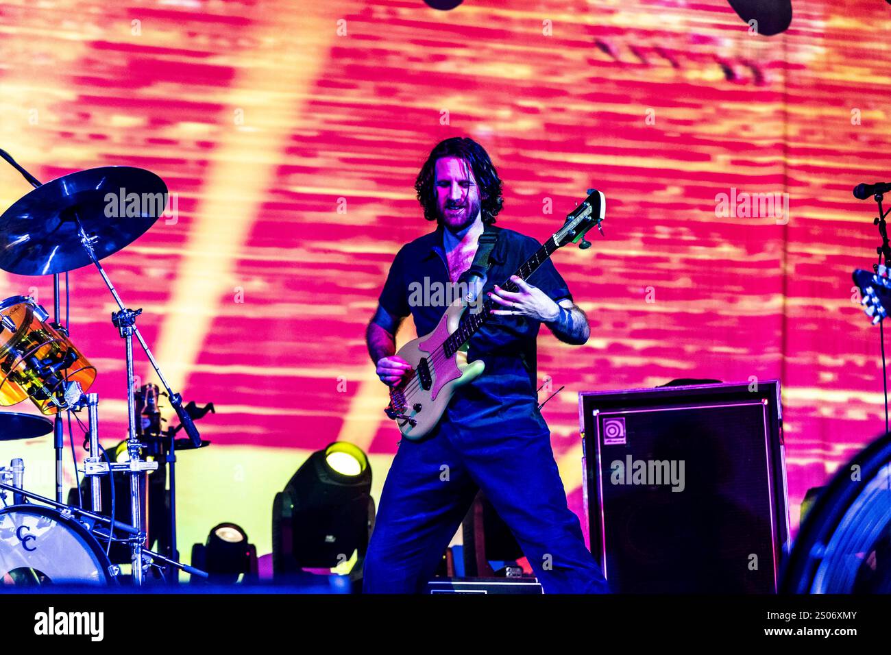 Milan, Italy. 31st Jan, 2024. Lucas Harwood of King Gizzard & The ...