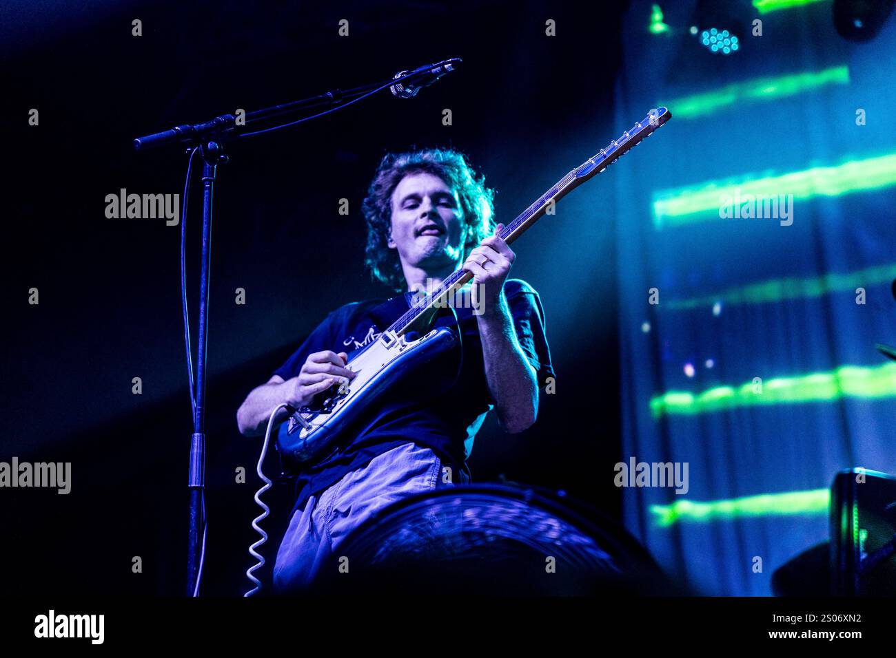 Milan, Italy. 31st Jan, 2024. Stu Mackenzie of King Gizzard & The ...
