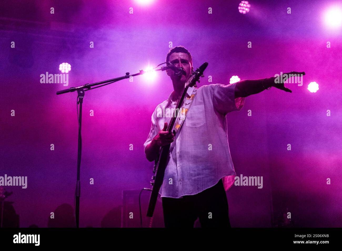 Milan, Italy. 31st Jan, 2024. Joey Walker of King Gizzard & The Lizard ...