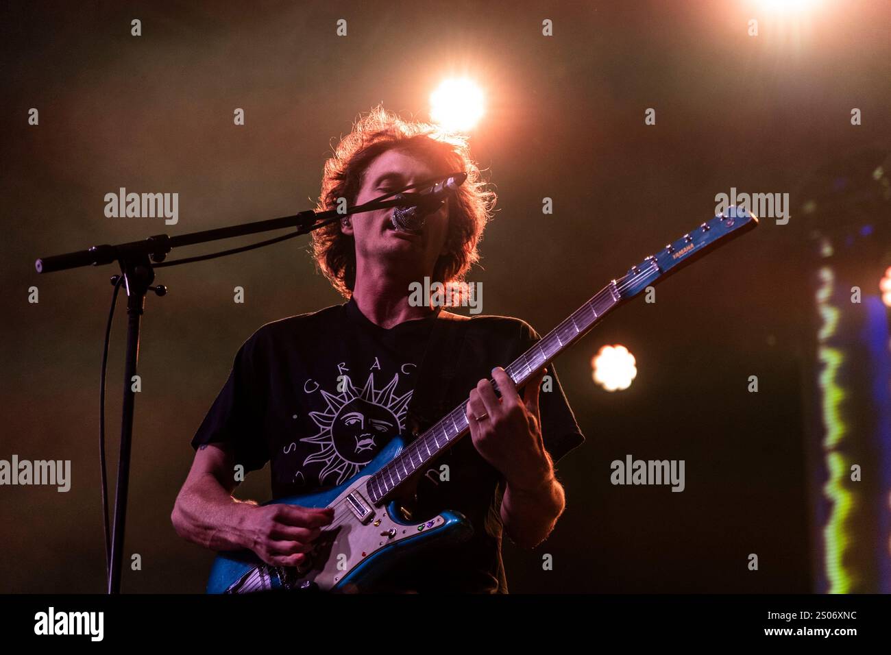 Milan, Italy. 31st Jan, 2024. Stu Mackenzie of King Gizzard & The ...