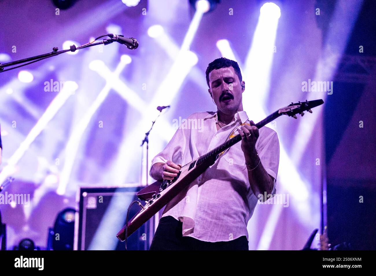 Milan, Italy. 31st Jan, 2024. Joey Walker of King Gizzard & The Lizard ...