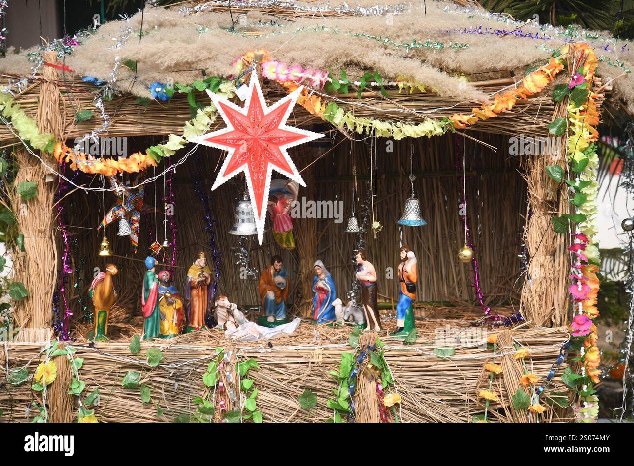 Patna, India. 25th Dec, 2024. PATNA, INDIA - DECEMBER 25: A view of ...