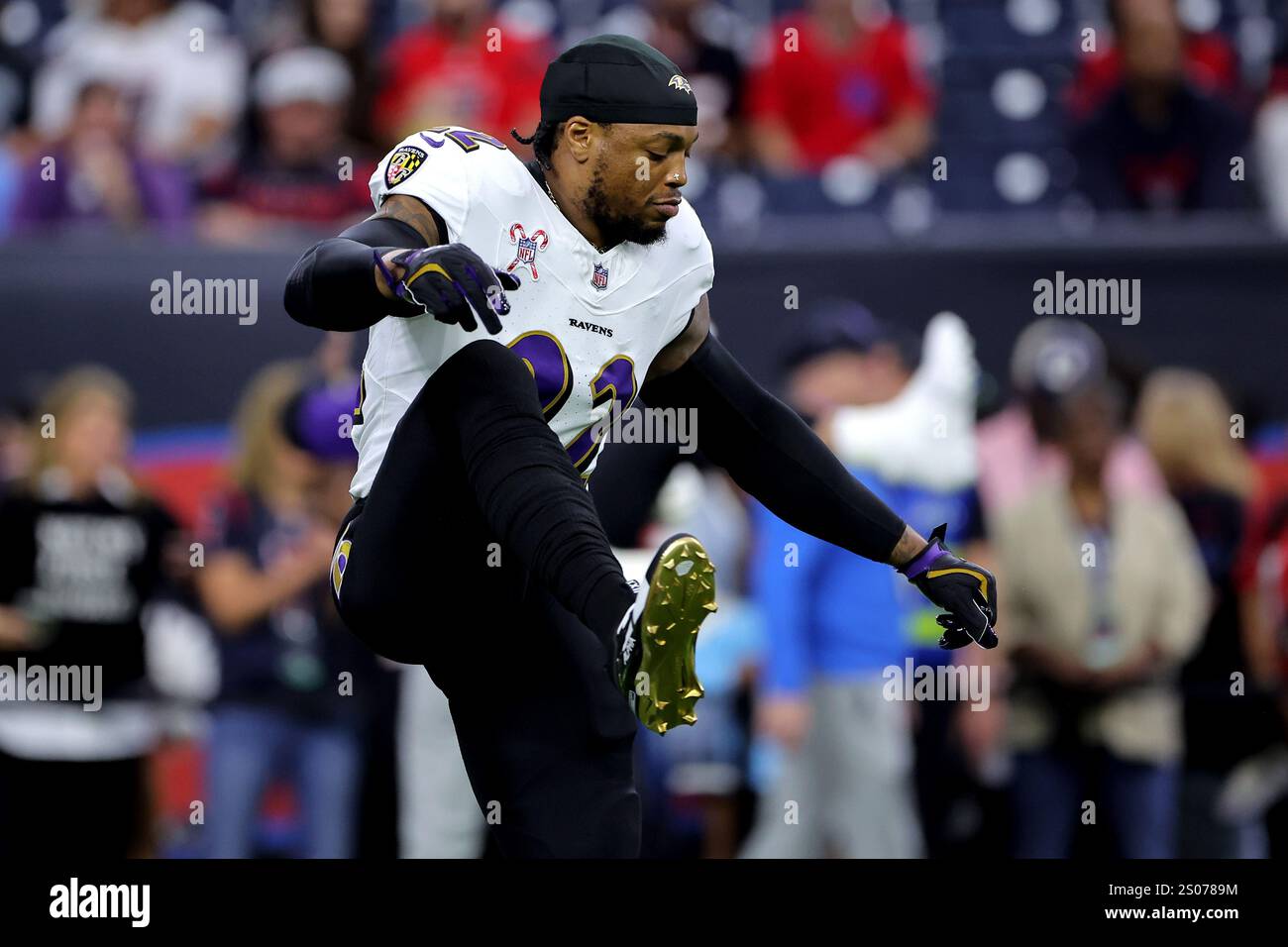 Houston, Texas, USA. 25th Dec, 2024. Baltimore Ravens running back ...