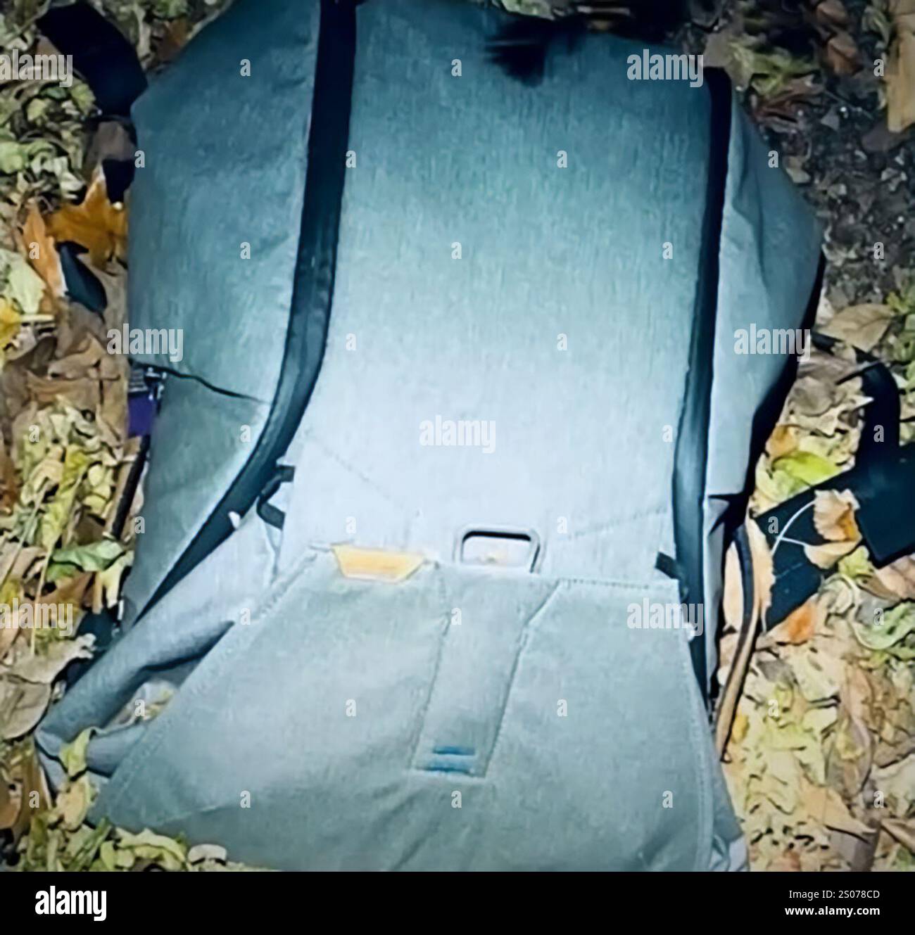Brian Thompson's shooter suspect's backpack - 18 December 2024 (Suspect ...