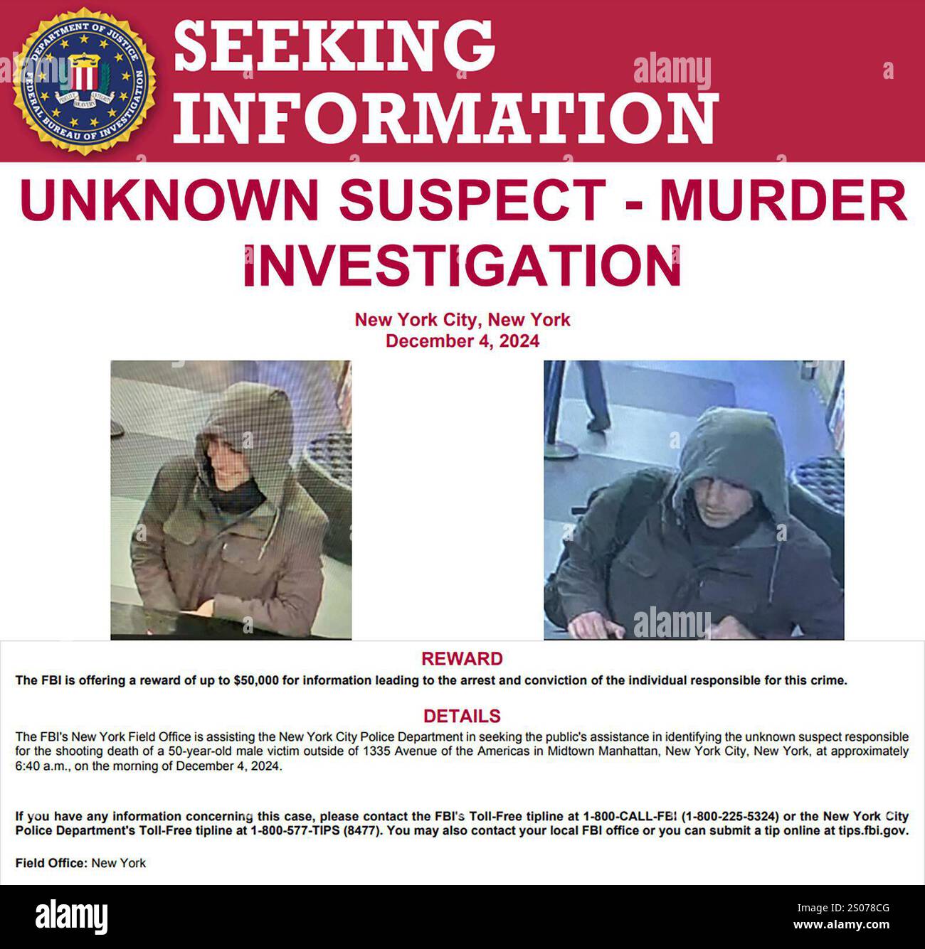 Luigi mangione december 4 hi-res stock photography and images - Alamy