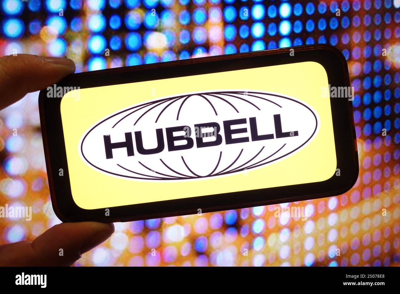 Poland. 23rd Dec, 2024. In this photo illustration, the Hubbell ...