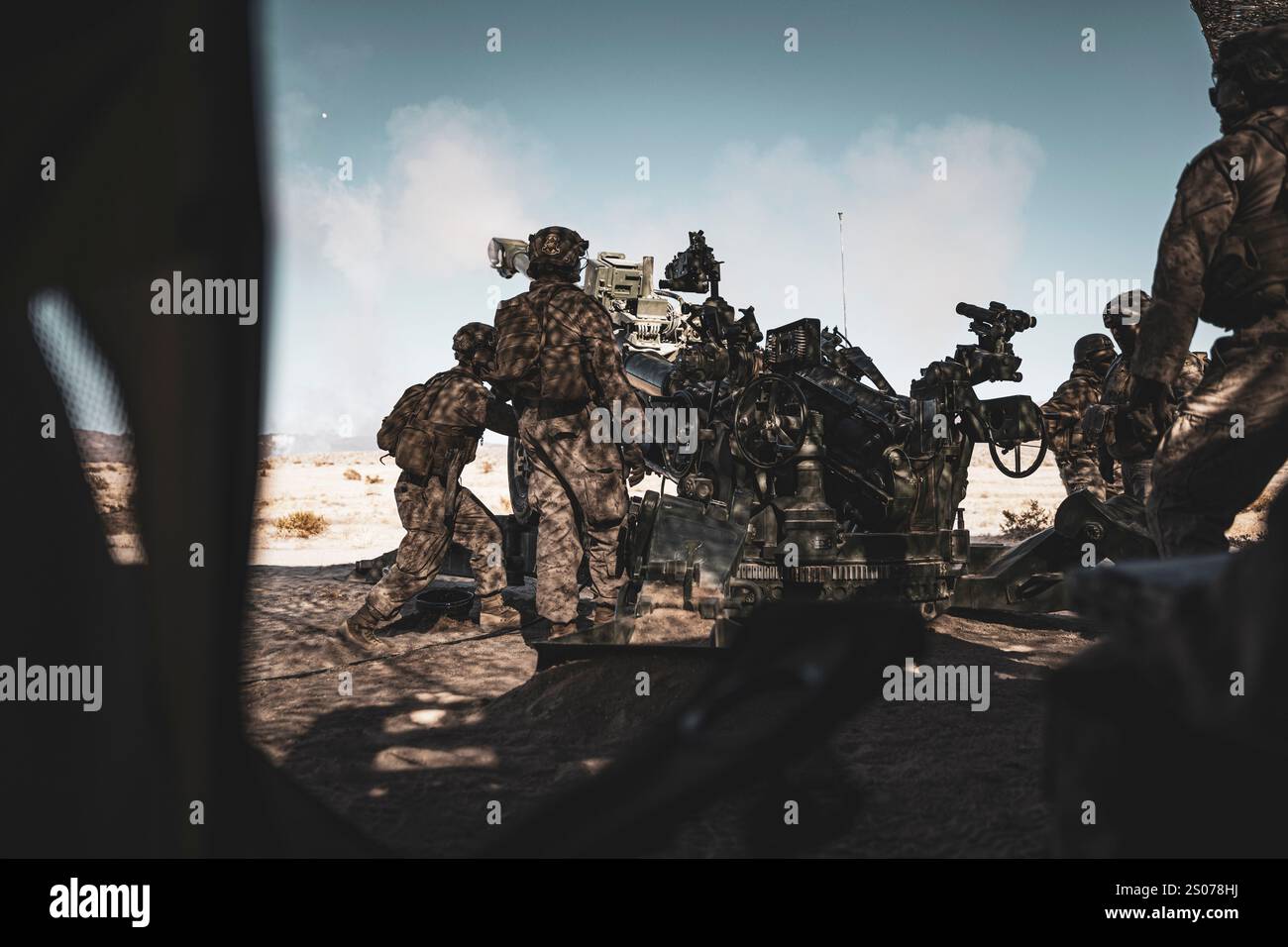 U.S. Marines with 2nd Battalion, 11th Marine Regiment, 1st Marine ...