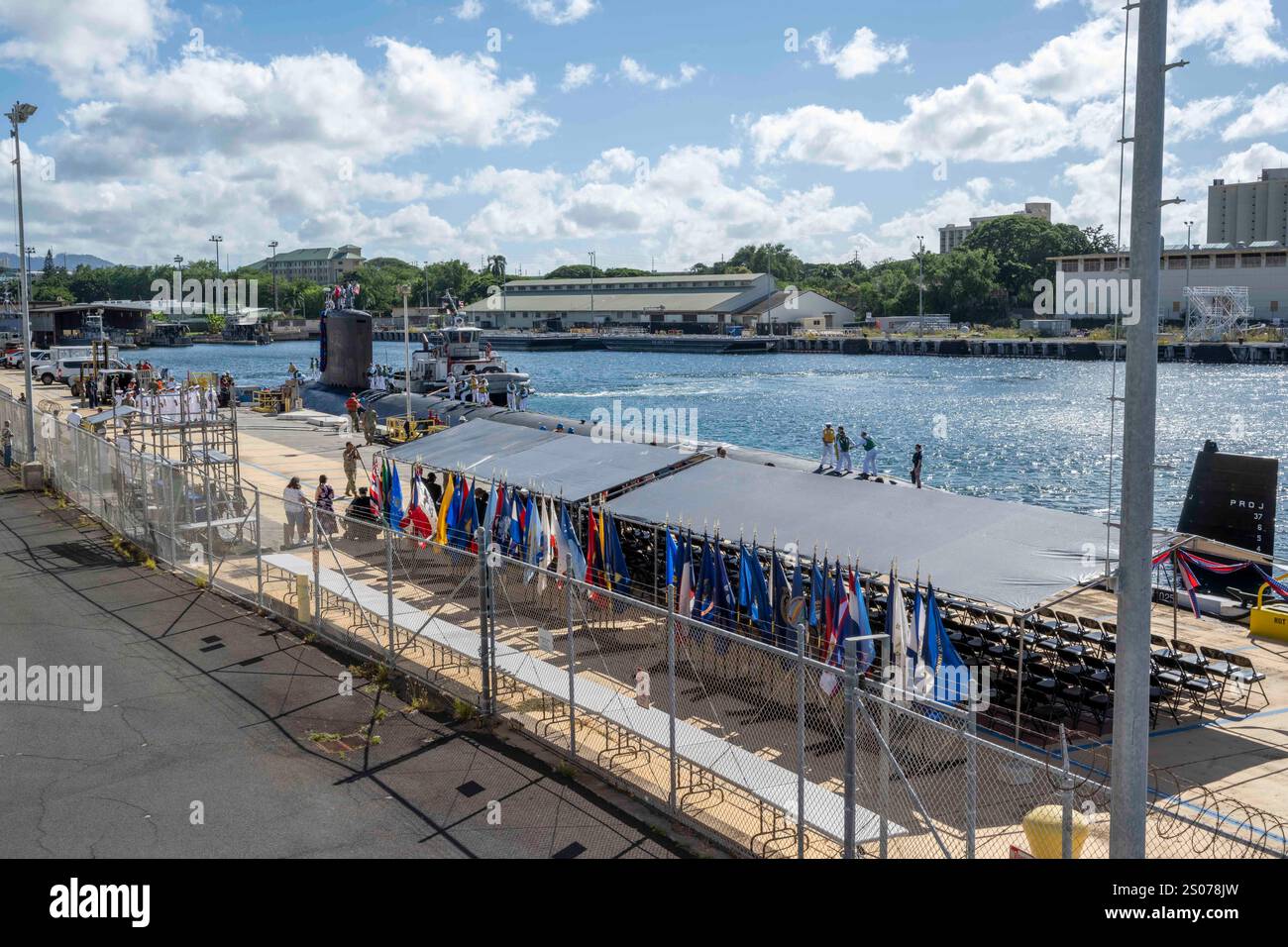 JOINT BASE PEARL HARBOR-HICKAM (Dec. 23, 2024) The Virginia-class fast ...