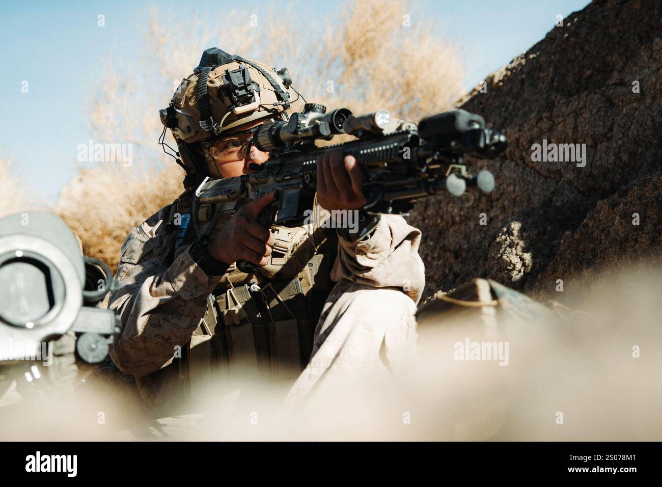 U.S. Marine Corps Cpl. Bryan Landa, an El Centro, California native ...