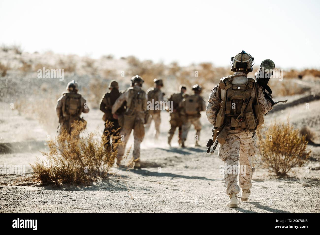 U.S. Marines with 2nd Battalion, 7th Marine Regiment, 1st Marine ...