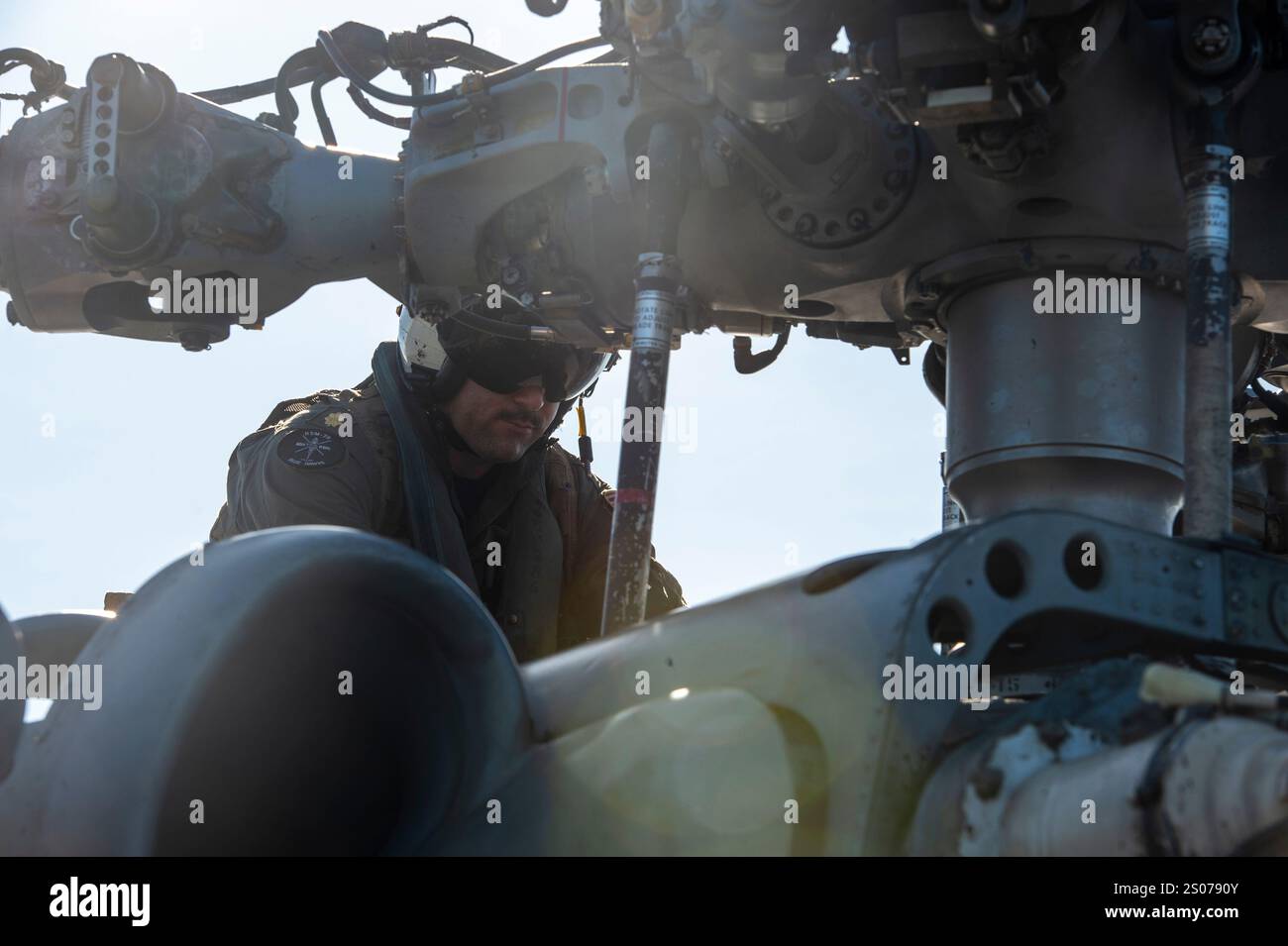 241225-N-FS097-1115 SOUTH CHINA SEA (Dec. 25, 2024) – Lt. Cmdr. Nathan ...