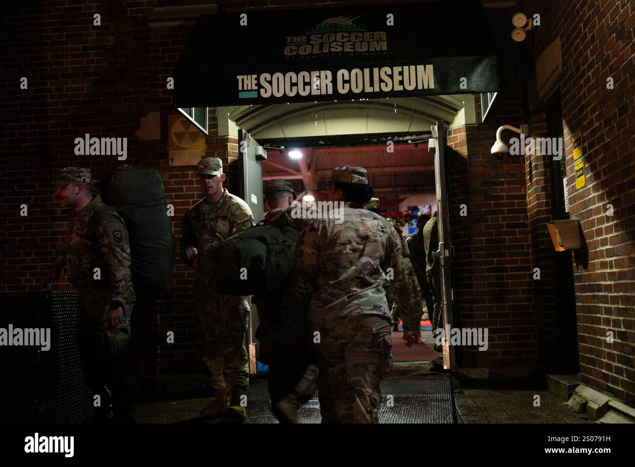 U.S. Army Soldiers with the 508th Military Police Company, 117th Combat ...