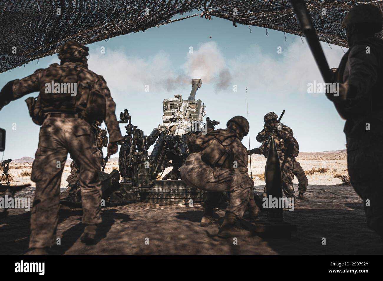 U.S. Marines with 2nd Battalion, 11th Marine Regiment, 1st Marine ...