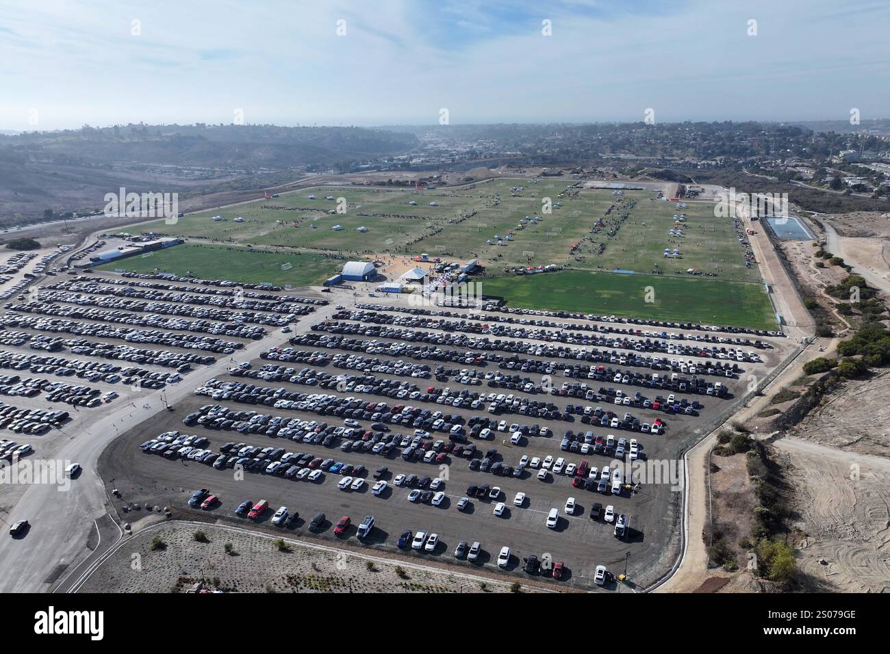 Oceanside, United States. 14th Dec, 2024. A general overall aerial view ...