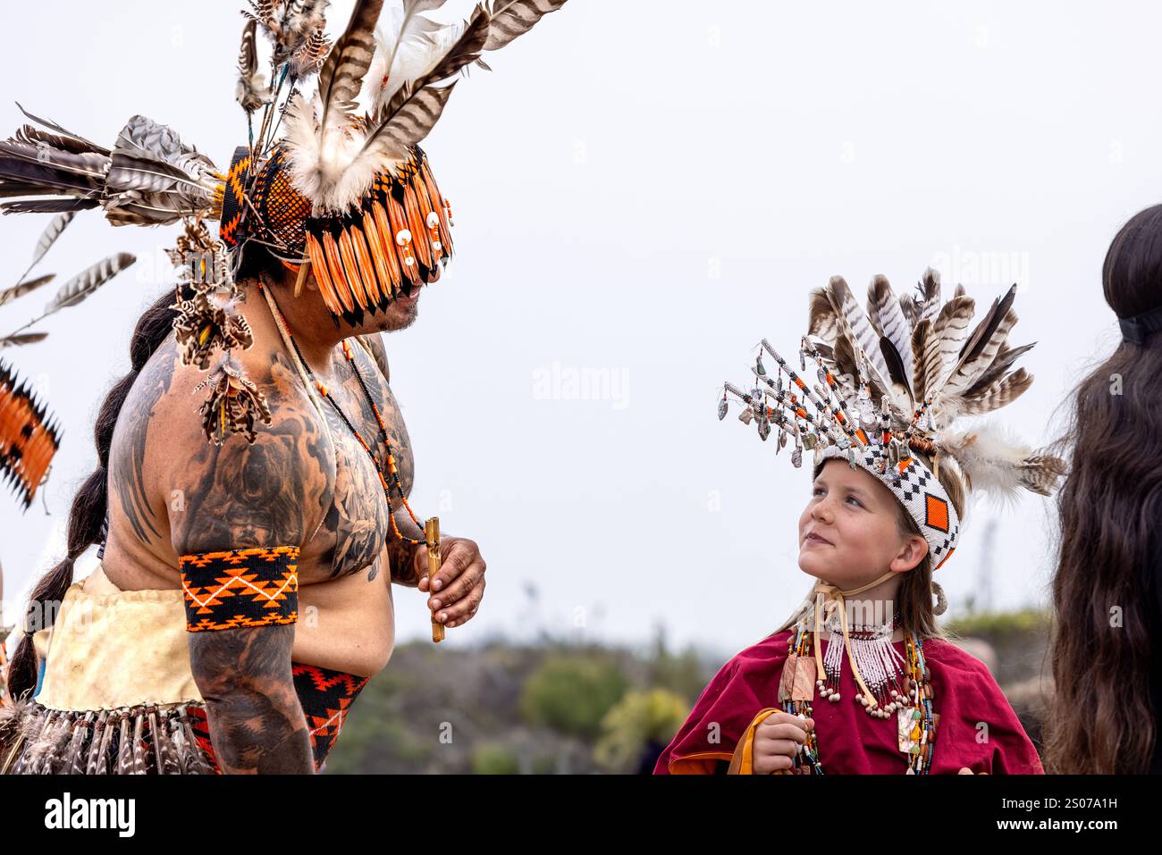 Sonoma County Pomo Dancers perform “Ocean Dance.” Credit: Tim Fleming ...