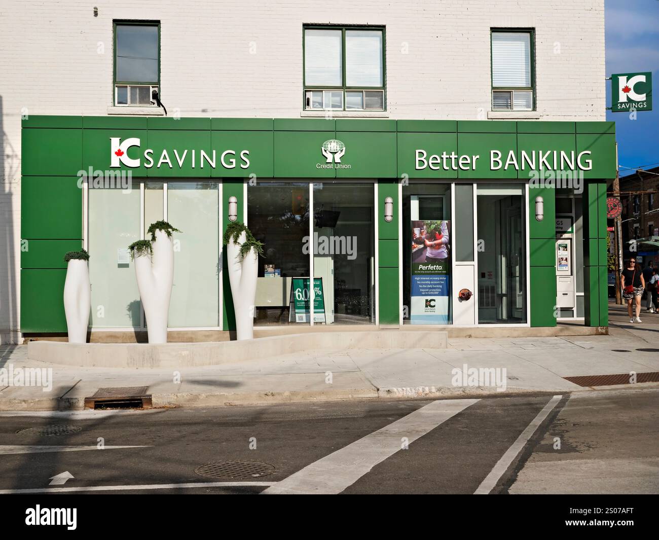 Toronto Canada / IC Savings Credit Uion Branch on College Street ...