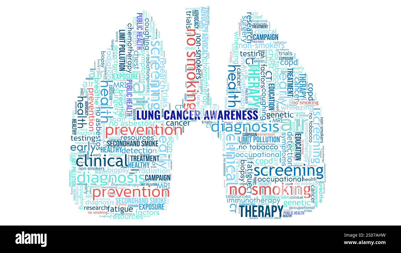 Healthy lung and smokers lung hi-res stock photography and images - Alamy