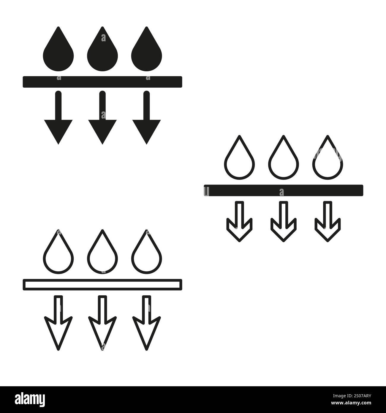 Filtration icon design. Water drops focus. System filtration process ...