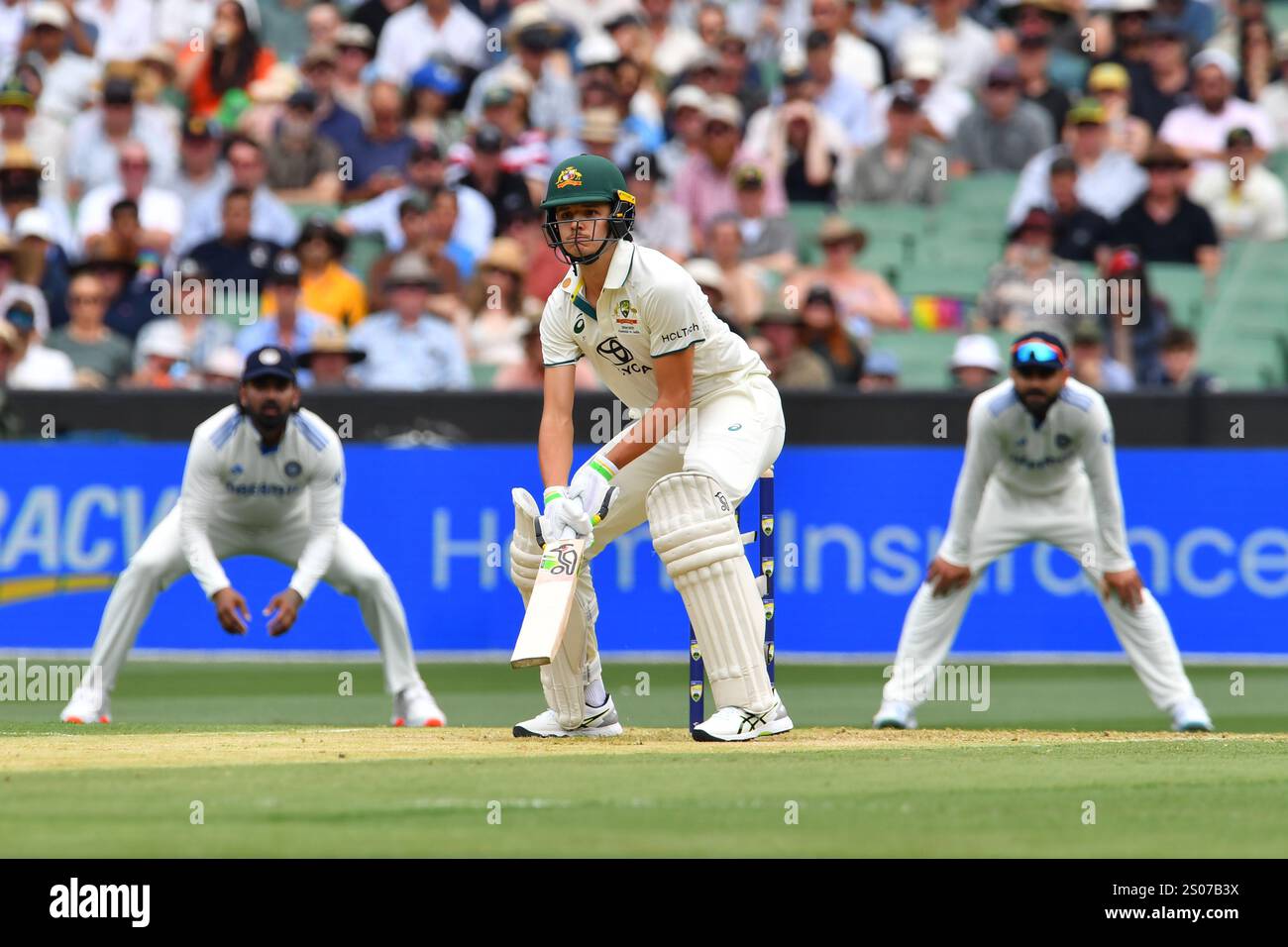 MELBOURNE AUSTRALIA. 26th Dec 2024. Sam Konstas of Australia, Fourth ...