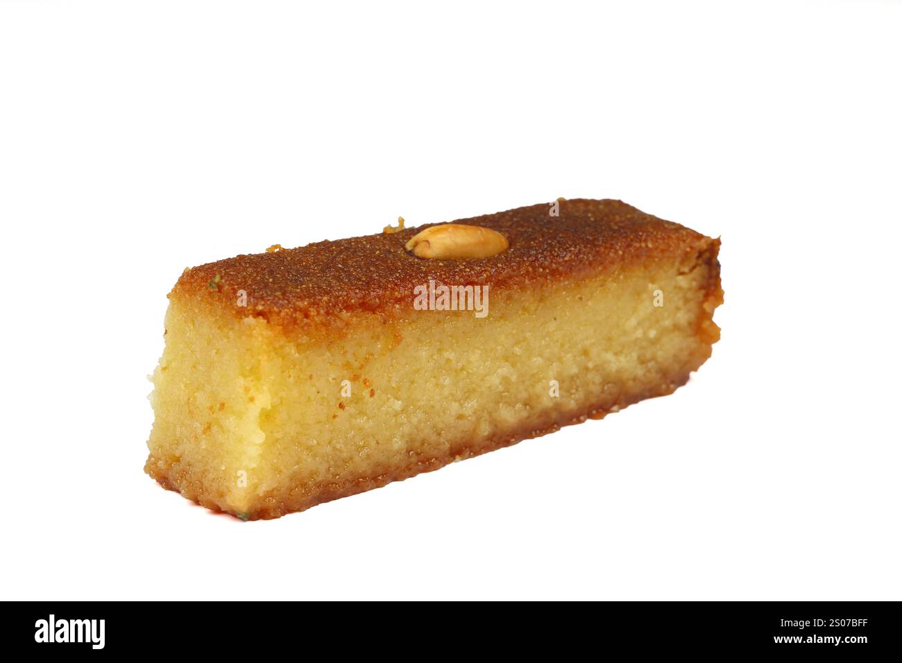 Turkish Dessert Sambali or Damascus Dessert (Sam Tatlisi). isolated ...