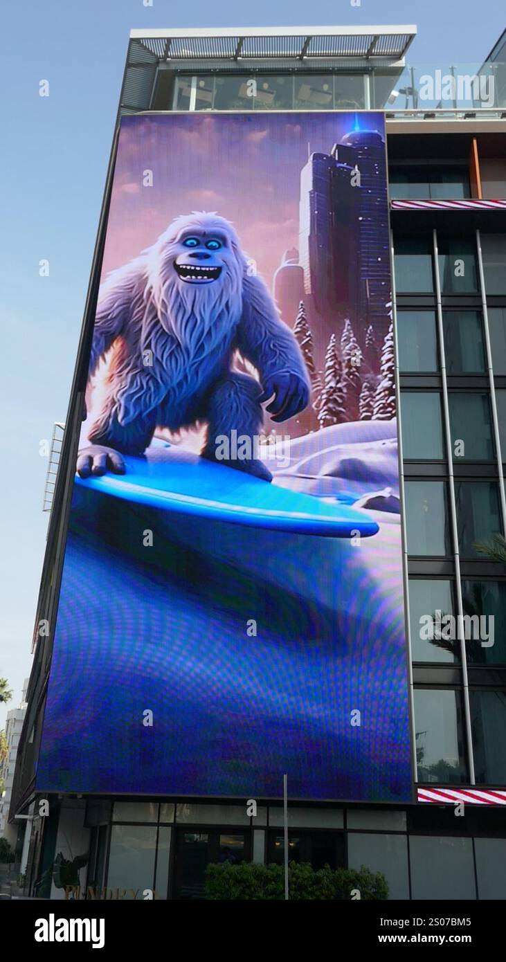 Los Angeles, California, USA 23rd December 2024 Christmas Billboard ...
