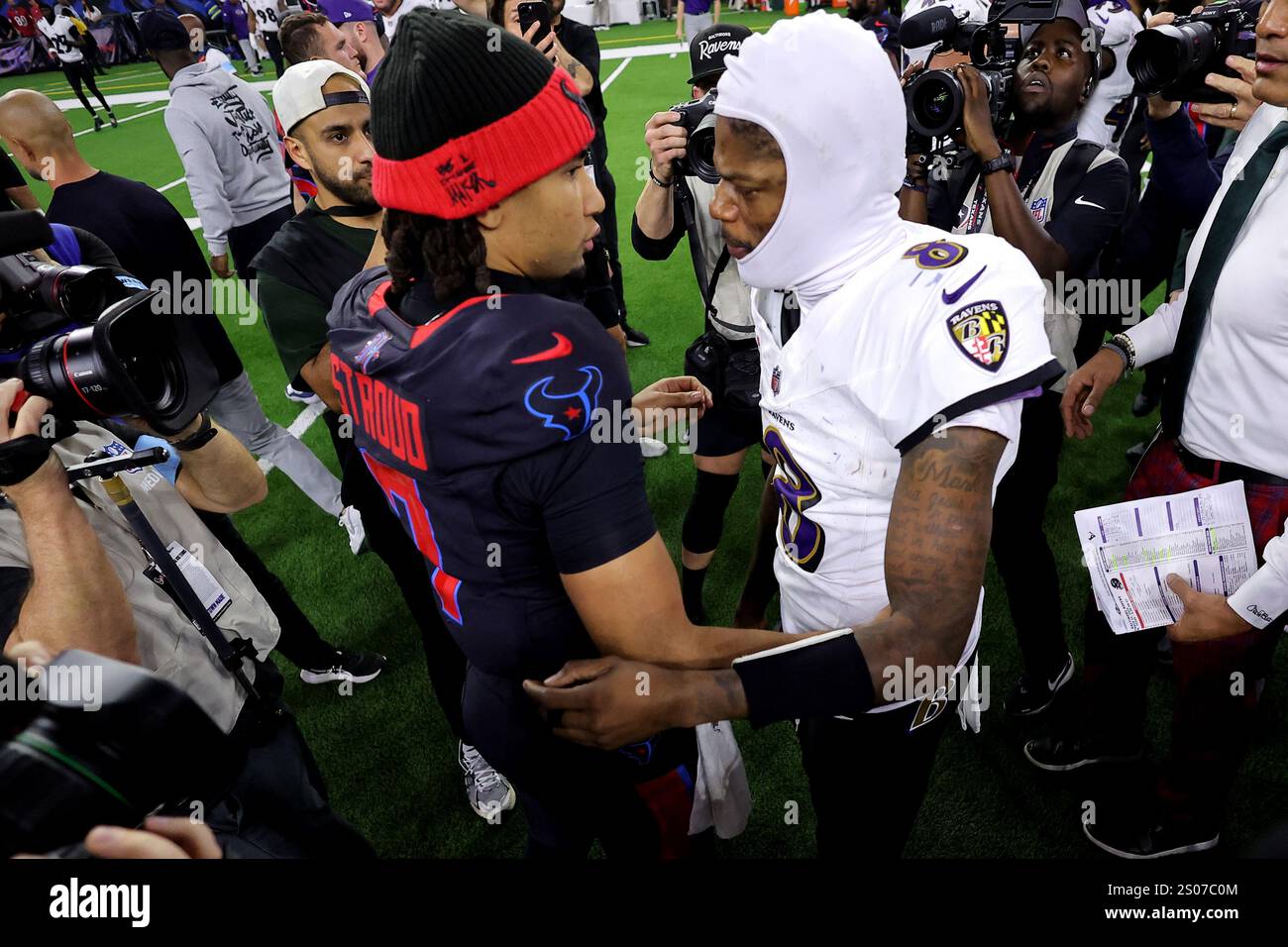 Houston, Texas, USA. 25th Dec, 2024. Houston Texans quarterback C.J ...