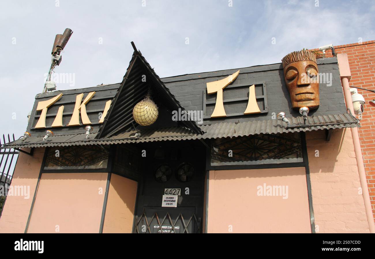 Tiki Ti Tiki Bar Sunset Boulevard Loso Angeles Polynesian Fantasy ...